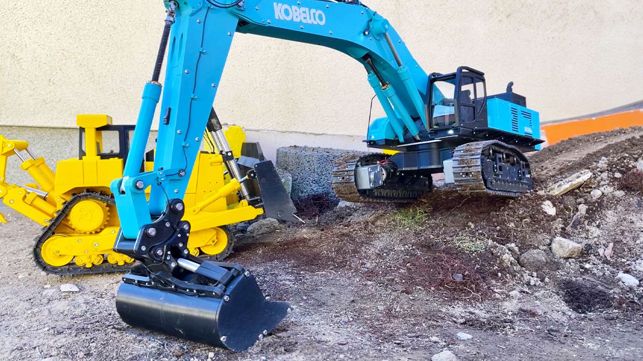RC modely na dálkové ovládání | Kobelco SK 850 LC | Stream