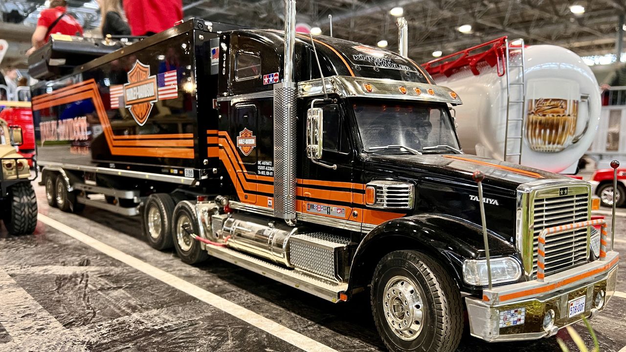 Harley Davidson | Výstava RC modelů kamionů ve Vídni | Stream