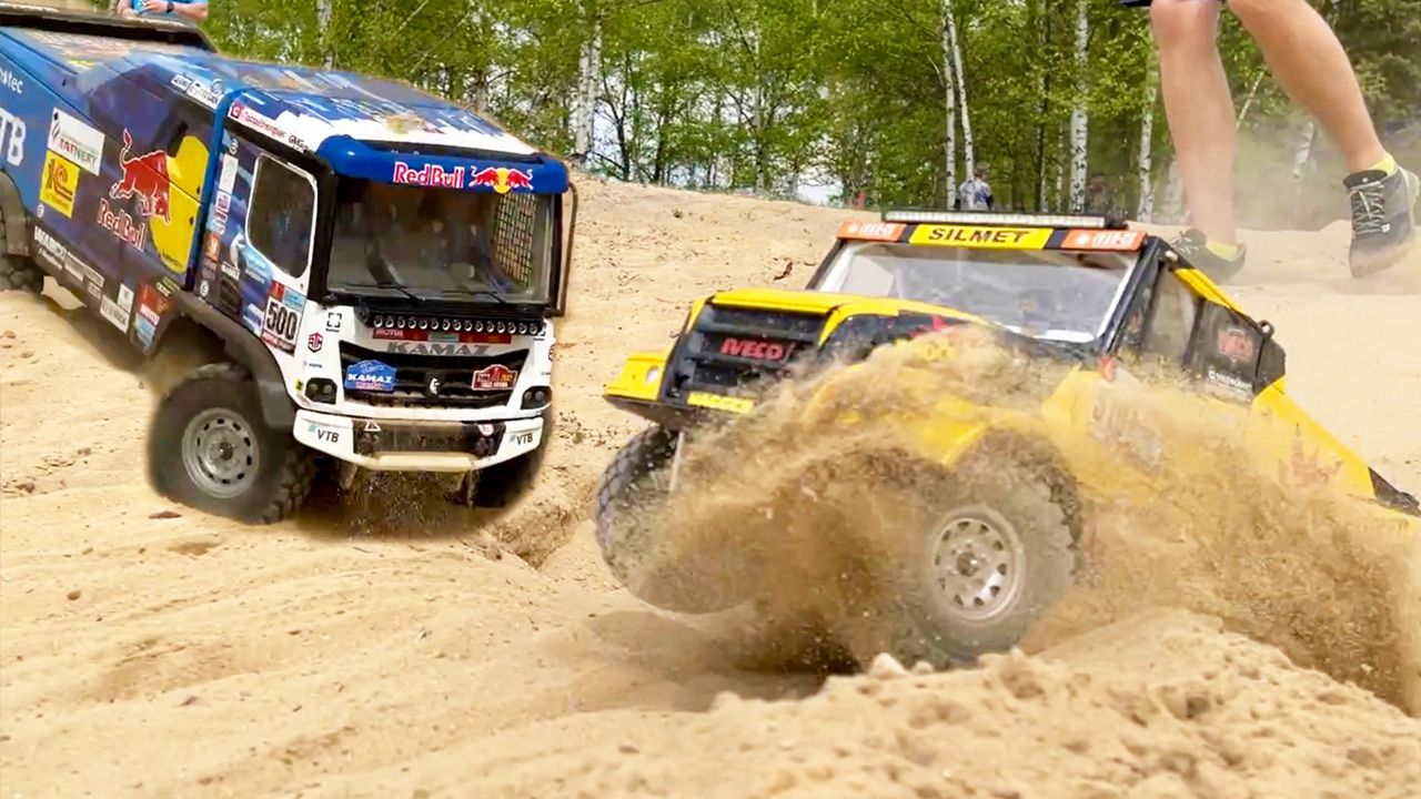 RC Dakar IVECO "Arnošt" RC Dakar Truck Rally scale 1/12 - Africa Eco ...