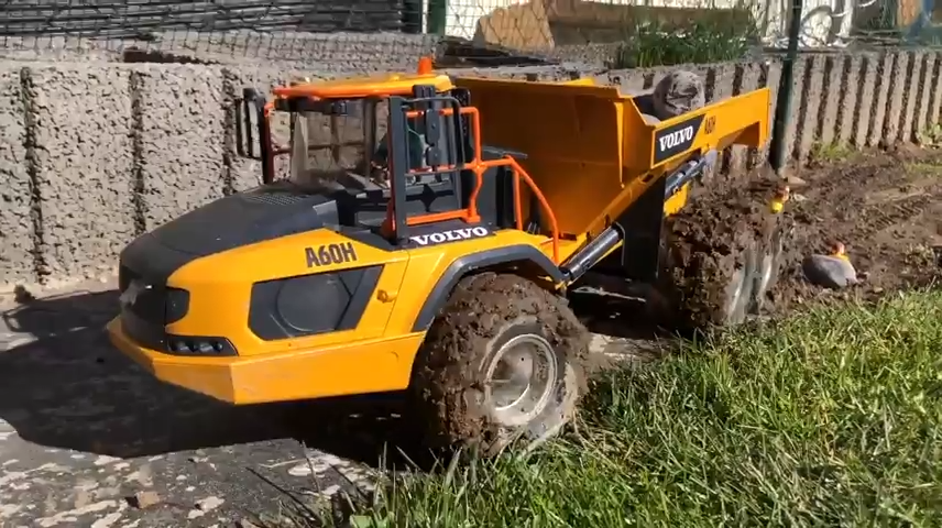 Model na dálkové ovládání | RC Truck Dumper Volvo A60H | Stream