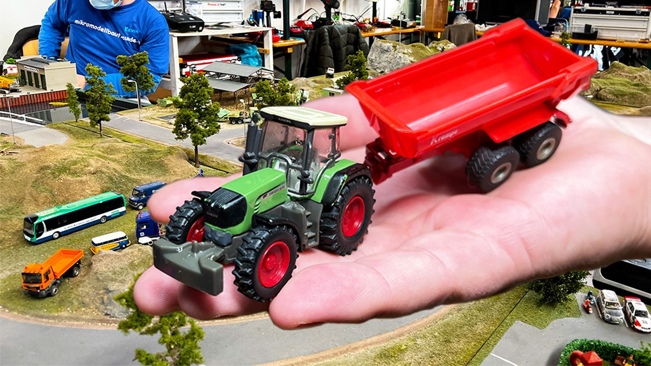 RC modely a mini svět aut | Krásný model 1/87 a dalších kamionů | Stream