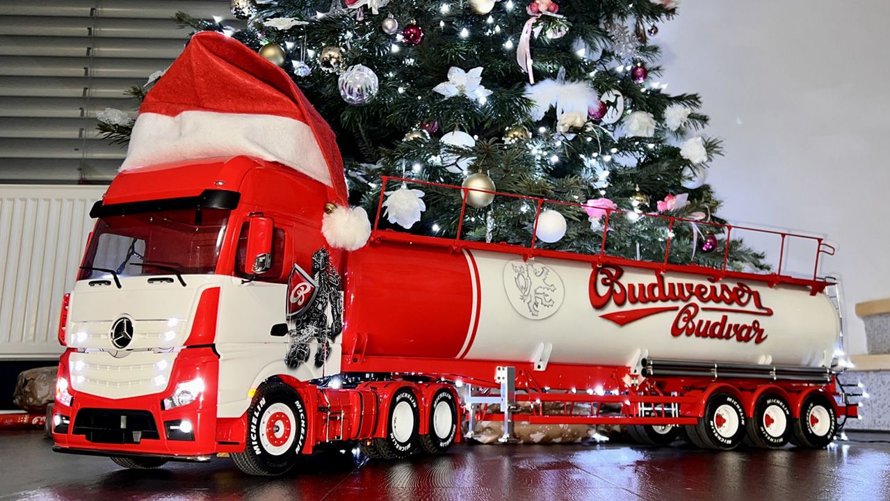 RC modely | Airbrush malba na kamionu Mercedes Benz | Stream